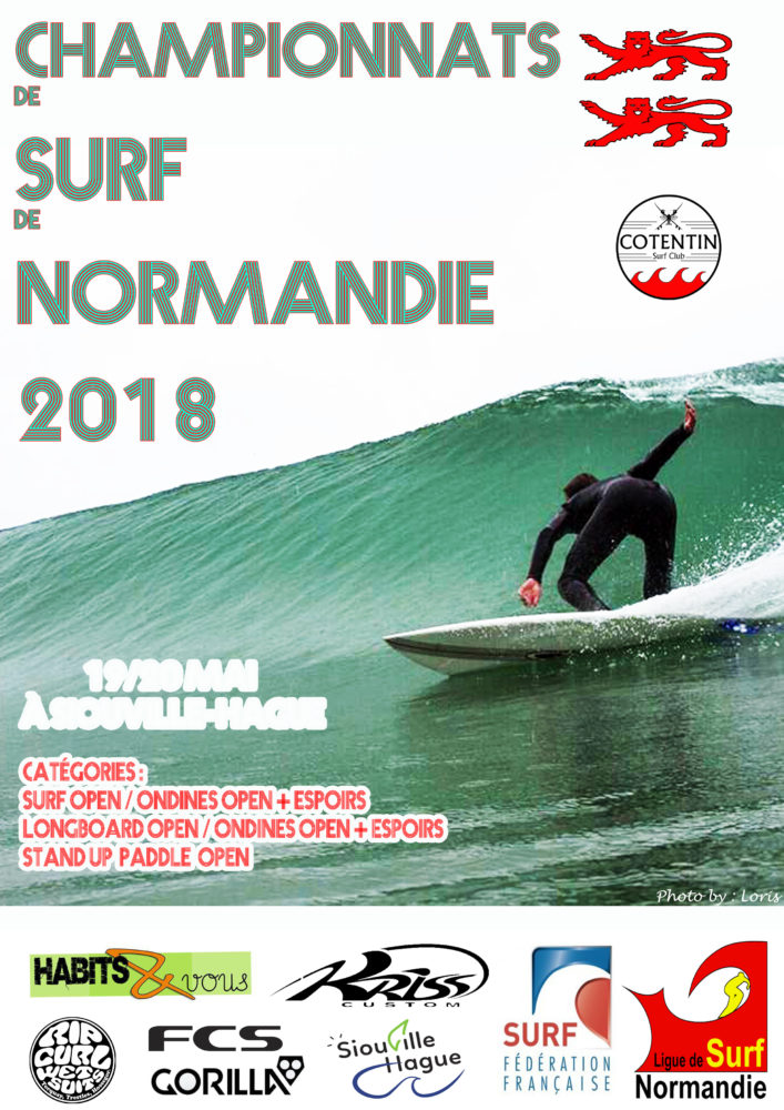 Championnats surf NORMANDIE 2018 - Cotentin Surf Club